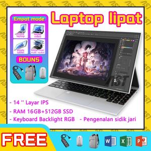 Jual AST Laptop baru 14'' IPS touchscreen Ram 16GB+512GB SSD Intel N95 ...