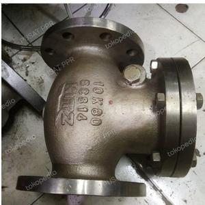 Jual Swing Check Valve Kitz Stainless SCS14 Flange 3" inch DN80 Jis 10 ...