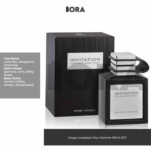 Promo EMPER Invitation Pour Homme 100ml Eau De Toilette - Parfum ...