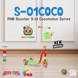Jual PMB Scooter S-01 Cocomelon Series (S-01COCO) - Mainan Scooter Anak ...