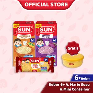 Promo SUN Bundling Bubur Susu & Marie A - Free Mini Container - Kota ...