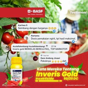Jual Insektisida INVERIS GOLD 50/25 DC -250 ML obat Kutu Daun/Thrips ...