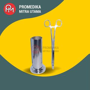 Jual Korentang Set | gunting korentang dan wadahnya | Instrumen Medis ...