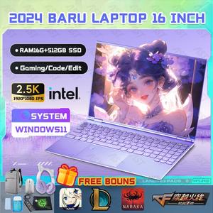 Jual AST laptop baru ungu/hitam 16 inch Intel celeron N95 RAM16+512GB ...