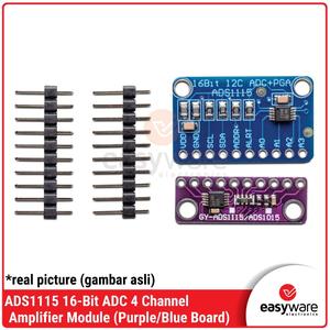 Jual 4WET ADS1115 16 BIT I2C ADC 4 CHANNEL ANALOG TO DIGITAL MODULE ...