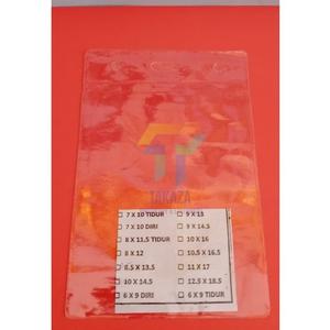 Jual rEADii Plastik Name Tag Kartu Ukuran 8.5 x 13.5 cm Diri - Plastik ...