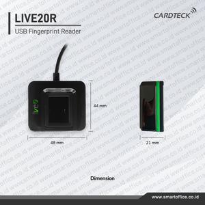 Jual Usb Mini Desktop Fingerprint Reader Live20R Slk20R Scanner Sidik Jari 2Mp Reader Registrasi ...