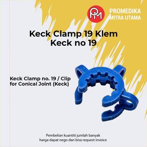 Jual keck clamp 19 klem keck clip for Conical Joint (Keck) | Instrumen ...