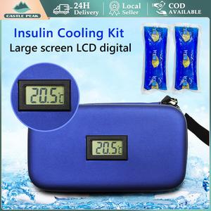 Jual Tas Cooler Bag Portable dengan termometer Pendingin Insulin Tas ...