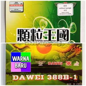 Jual Dawei 388 B-1 OX - Short Pips Bintik Serang Pendek 388B - OX, Merah - Kota Bandung ...