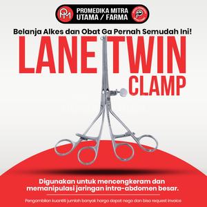 Jual Lane Twin Intestinal Anastomosis Clamp, Straight, 30 cm | Untuk ...