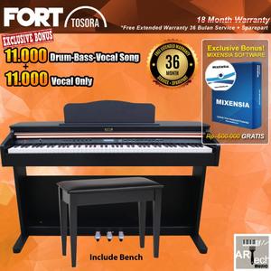 Jual Digital Piano Fort Tosora Garansi Resmi - White - Kota Bekasi ...