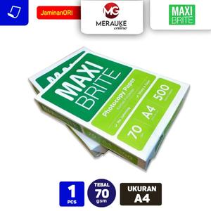Jual HT1 Kertas HVS Maxi Brite A4 70 GSM - Kota Depok - SAKASUIK NUJIYT666 | Tokopedia
