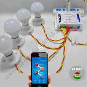 Jual Sonoff 4CH - 4 Channel Din Rail WiFI Switch [SMART HOME] - Kota ...