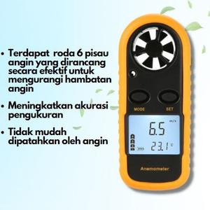 Jual Digital Anemometer Alat Ukur Kecepatan Angin Wind Speed Meter ...