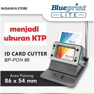 Jual Alat Plong Id Card Cutter Blueprint Mesin Potong Idcard Punch Pon ...