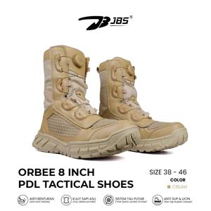 Jual Sepatu Tactical JBS ORBEE 8" Cream YOW Lacing System Sepatu ...