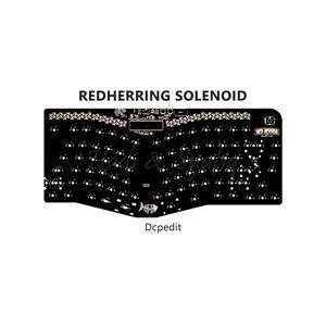 Jual Redherring solenoid version mechanical keyboard throughhole pcb ...