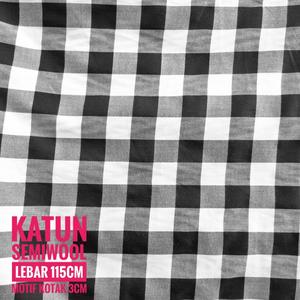 Jual yDSt Kain Kotak Catur Bali / kain poleng meteran - Polyester ...