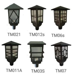 Jual Topi Lampu hias taman motif tamia/Lampu hias tiang taman tinggi ...