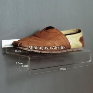 Jual Display sepatu / tempat sepatu / tempat pajang sepatu akrilik mja ...