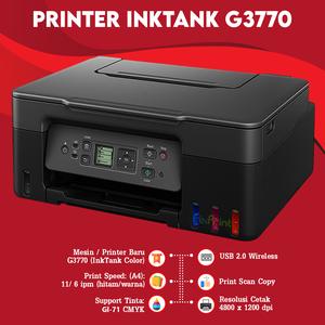 Jual Printer InkTank G3770 Multifunction All-In-One WiFi G 3770 Ink ...