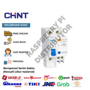 Jual ELCB Chint DZ47LE-32 2P 6kA Anti Kontak Eartlh Leakage Circuit Breaker - Kota Bandar ...