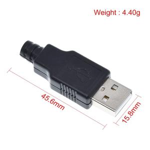 Jual Voltex Electro TZT 1/5Set Type A Male USB 4 Pin Plug Socket ...