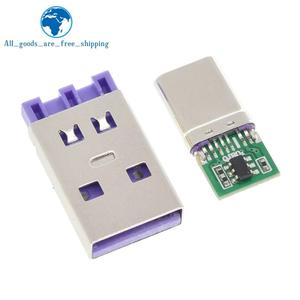 Jual Voltex Electro TZT PD Fast Charge Type-C USB 65W 5A Male Connector ...