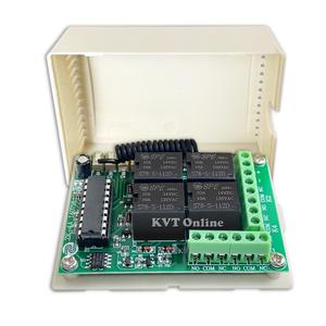 Jual Wireless Relay 4CH 12V 433MHz Independent Working Mode - 2 Remote ...