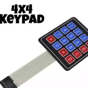Jual T05. membran keypad 4x4 membrane 4 x 4 tombol pom mini pertamini ...
