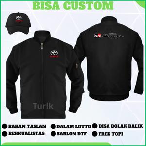 Jual Jaket Toyota GR Supra Bomber Custom - Jakarta Barat - carumby ...