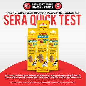 Jual Sera Quick Test Kit 6 in 1 | Alat Pemeriksa Parameter Air ...