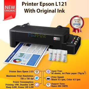Jual Printer Epson EcoTank L121 HP InkTank 115 Canon PIXMA G1010 G1020 ...