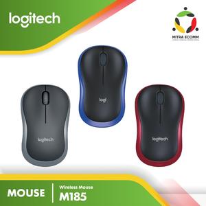 Jual LOGITECH MOUSE M185 WIRELESS - Swift Grey - Jakarta Pusat - Mitra Ecomm | Tokopedia