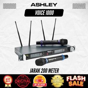 Jual Mic Wireless Ashley Voice 1000 Original Produk Original Produk ...