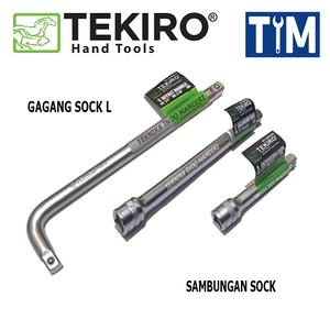 Jual TEKIRO Gagang Sock L 1/2 INCH / Sambungan Sock 1/2 INCH / SLIDING ...