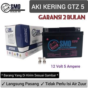 Jual Sumber Automotif - Aki Motor Honda Beat Karbu Fi Esp Vario 110 Supra X 125 Aki Kering ...