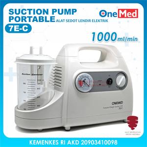 Jual One Med Suction Pump 7E-C Alat Sedot Portable Phlegm Suction Unit ...