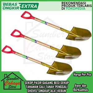 Jual Sekop Pasir Skop Ujung Lancip Sekup Tanaman Gali Tanah Penggali ...