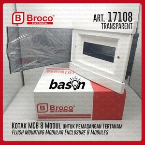 Jual ~`Laris` | BROCO MCB Box 17108 - Kotak MCB 8 Group Inbow - MCB ...