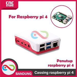 Jual Casing / Enclosure Raspberry Pi 4 Case Official bahan kokoh merah ...