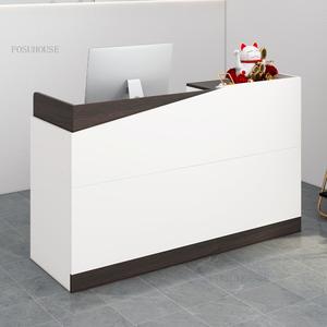 Jual Simple Counter Company Front Desk Reception Desks Cash Register ...