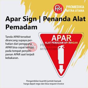 Jual Apar Sign | Penanda Alat Pemadam | Stiker Peringatan & Keselamatan ...