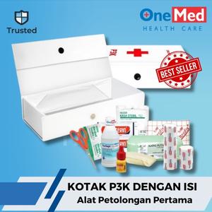 Jual ONEMED Kotak P3K First Aid Lengkap Sudah Dengan Isi - KOTAK P3K ...