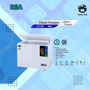 Jual MediaElektro- CHEST FREEZER RSA CF-310 310 L - Jakarta Selatan ...