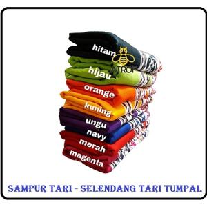 Jual Sampur Tari Katun Batik Anak & Remaja - Selendang Tari Tumpal ...