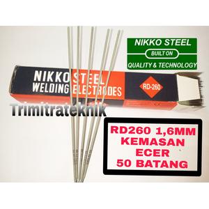 Jual Kawat las Nikko Steel 1,6mm RD-260 Welding Electrodes EDISI 50 ...