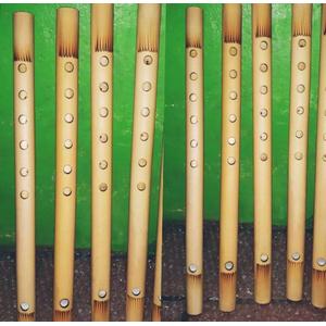 Jual seruling bambu dangdut/suling dangdut murah meriah packing ...
