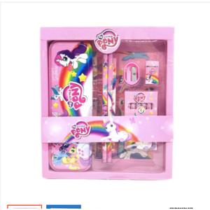 Jual Stationary Set 7 in 1 Karakter 8015 / Paket Kaleng Pensil Alat ...
